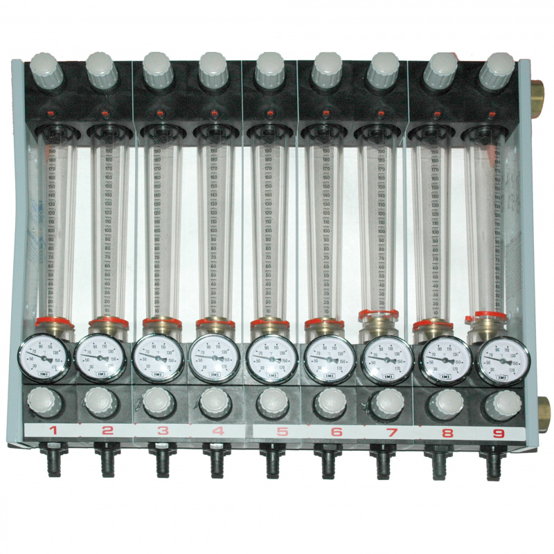 IMS Company - Water Flow Regulator, 9 Zone, 26.4 lb 1" Inlet/Outlet, 1/ ...