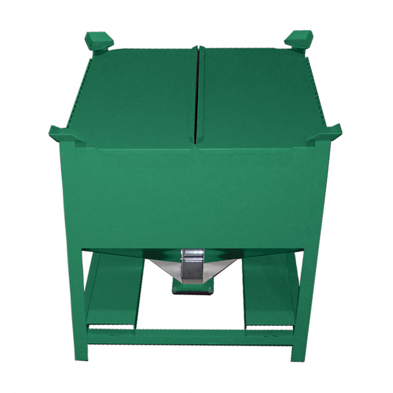 IMS Company - Hopper Cover, 2-Piece Lid With Piano Hinge, Bolted Onto ...