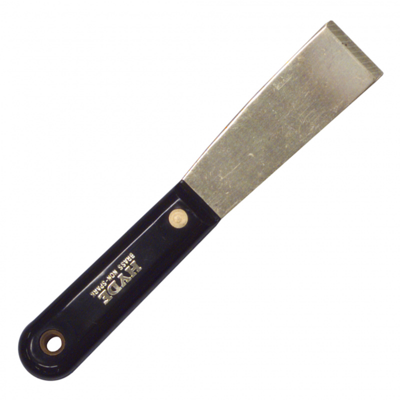IMS Company - Flat Brass Scraper, 1-1/4" Blade Width 7-3/4" OAL and ...