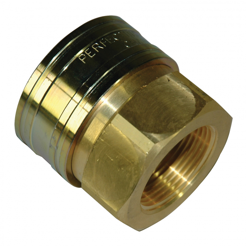 IMS Company - Coupler, ST Series, 1-1/4" Body, 1-1/4"-11.5 Female NPT ...