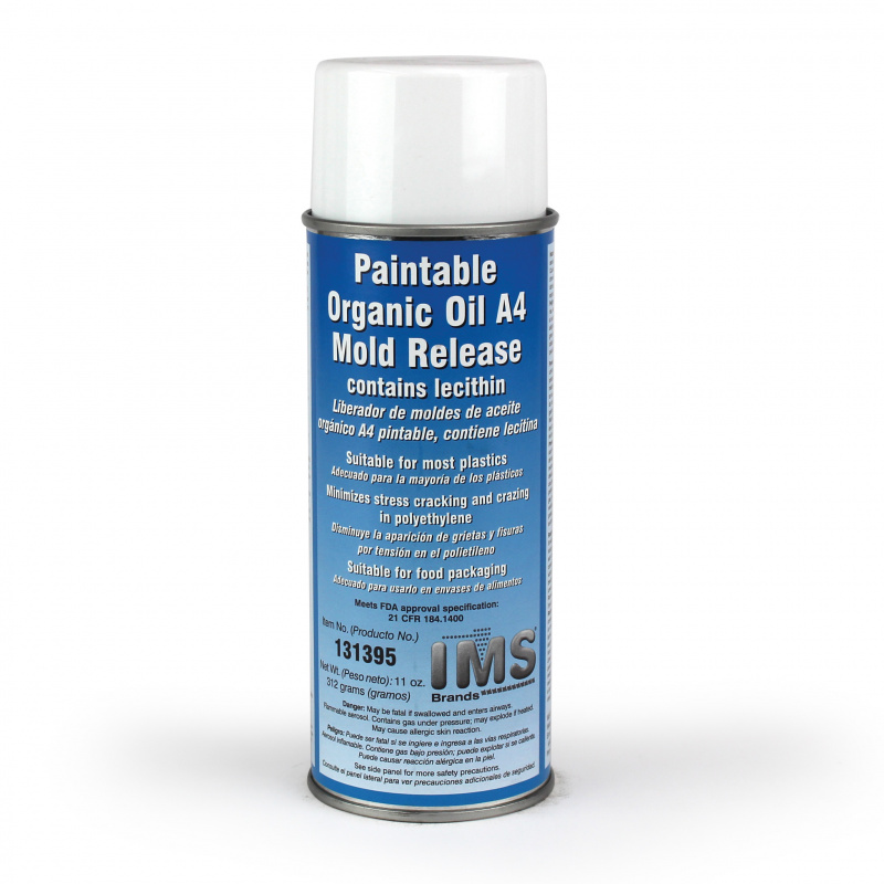 IMS Company - Mold Release, Organic Oil, Paintable, A4, 16 Fl oz ...
