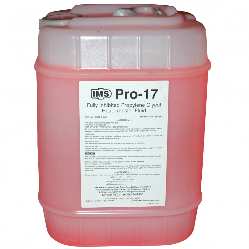 IMS Company - Propylene Glycol, Pro-17, 5 gallon pail, Heat Transfer ...