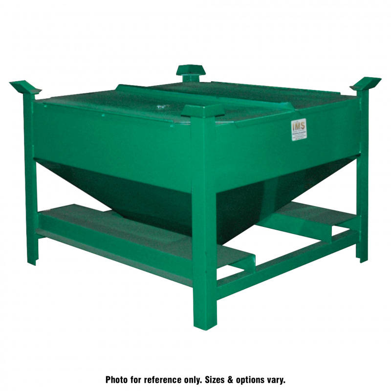 IMS Company - Mobile Storage Hopper, Heavy Duty 30 Cu ft, 1050lb ...