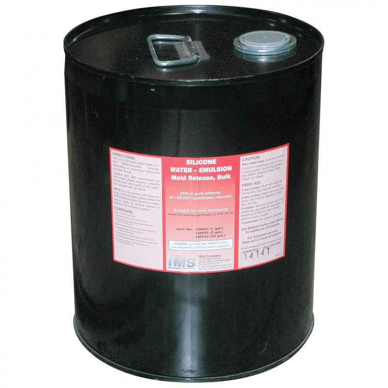 IMS Company - Mold Release, Silicone, Water Emulsion, 5 Gallon Pail ...