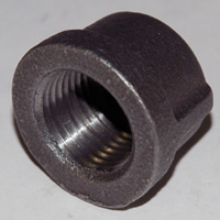 IMS Company - Cap, 2" NPT, Galvanized Steel. 136433 Galvanized Pipe Caps